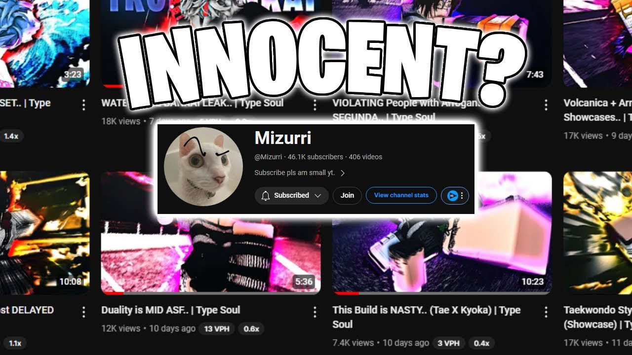 The Truth About Mizurri.. | Type Soul - YouTube