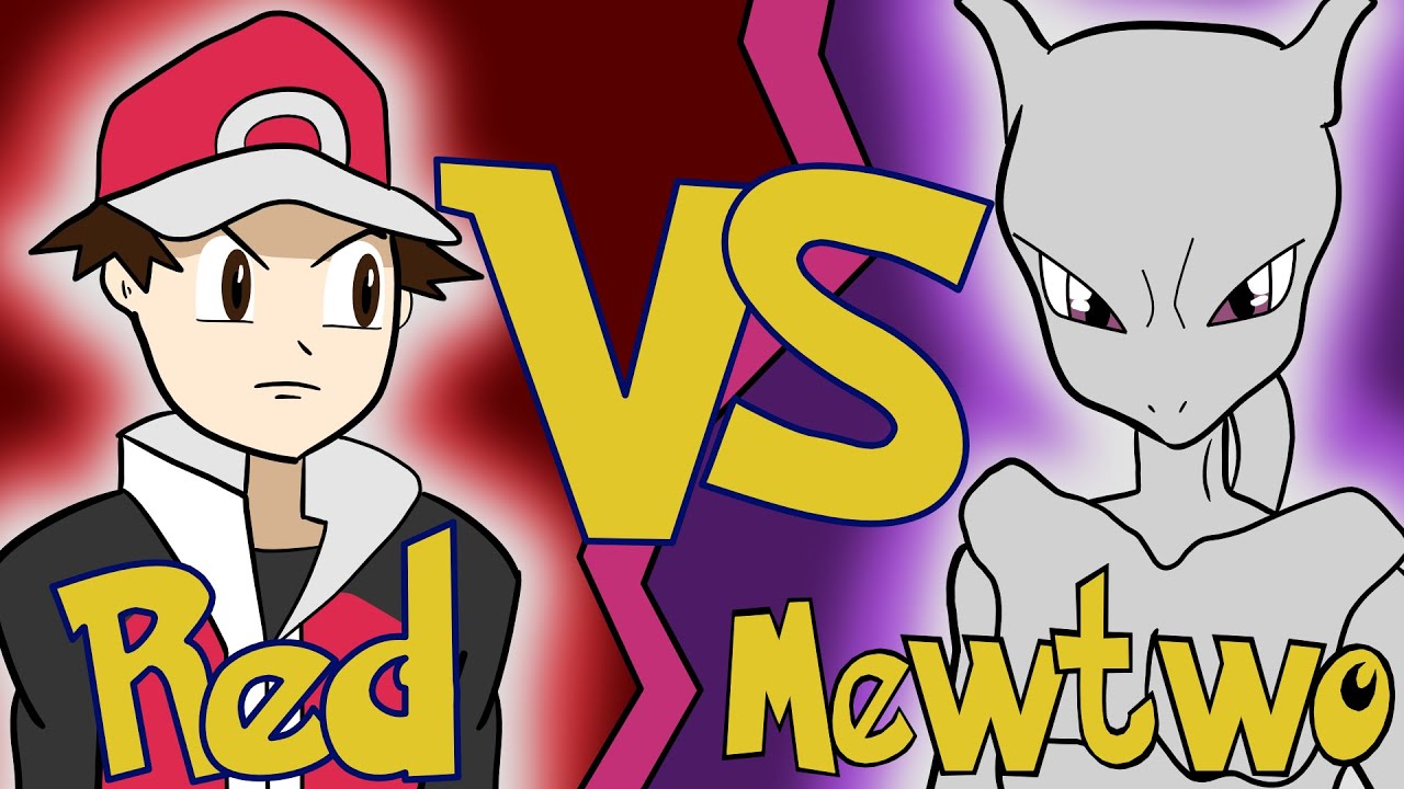 Pokémon Battle: Red Vs Mewtwo Part 1 - YouTube