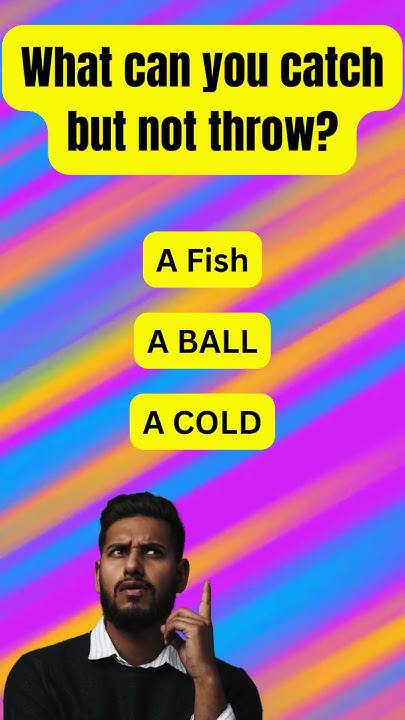 🤔 Can You Solve This Tricky Riddle? 🧠 What Can You Catch But Not Throw? #shorts - YouTube