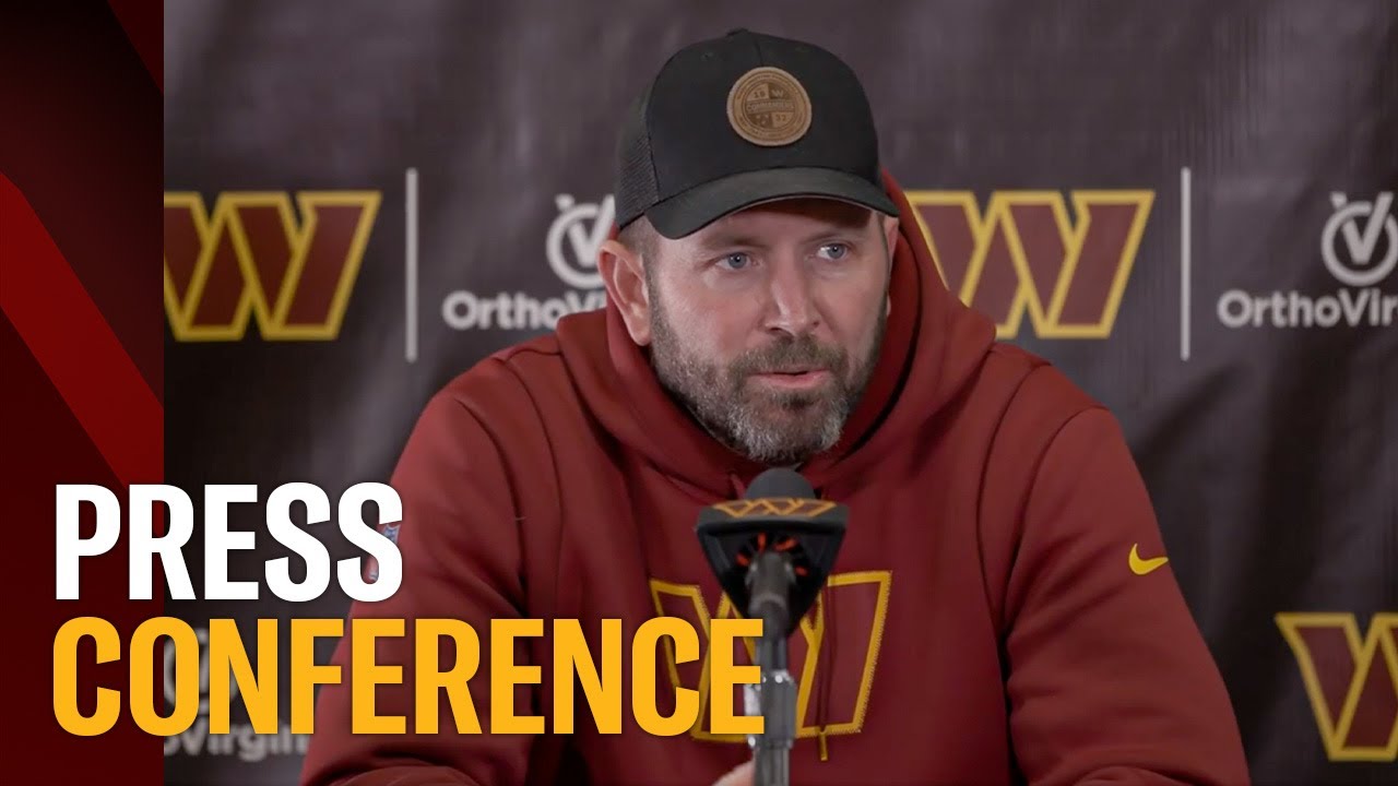 OC Scott Turner speaks to the media - YouTube