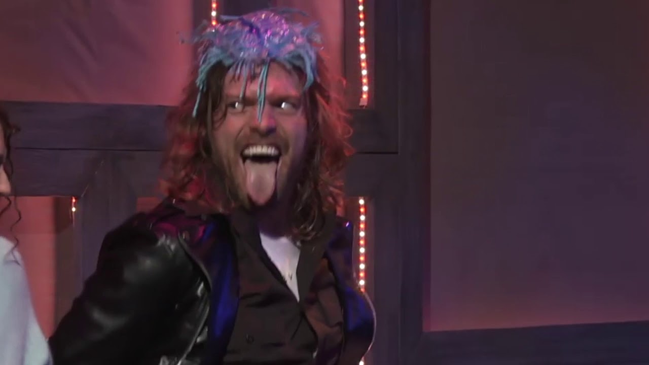 The guy who didn't like musicals but its just Jeff Blim having the time ...