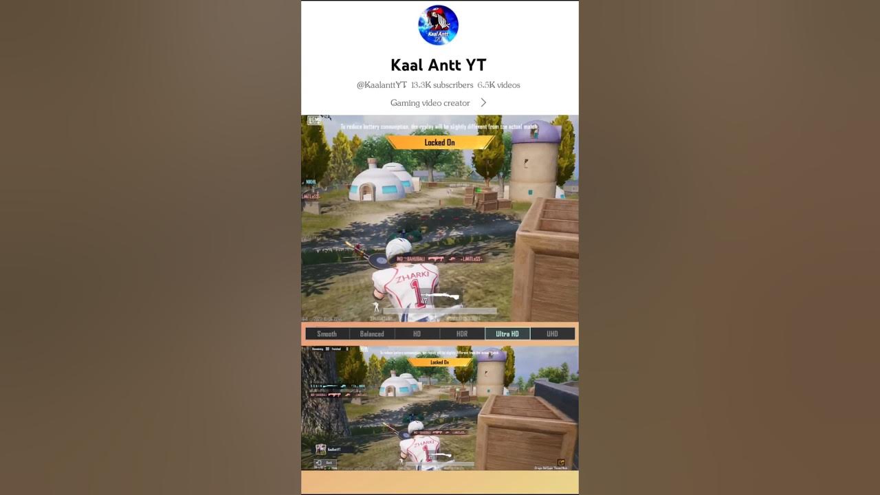 BGMI Ultra HD Highlights Max Graphics gameplay - YouTube