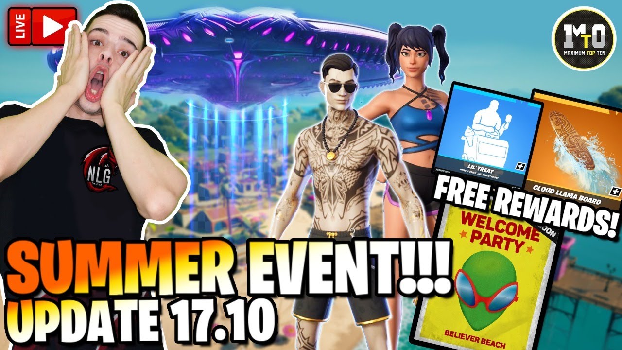 🔴 ΞΕΚΙΝΗΣΕ ΤΟ SUMMER EVENT!!! ⛱ ΔΩΡΕΑΝ ITEMS, NEA SKINS ΚΑΙ ΑΠΑΓΩΓΕΣ! 👽 ...