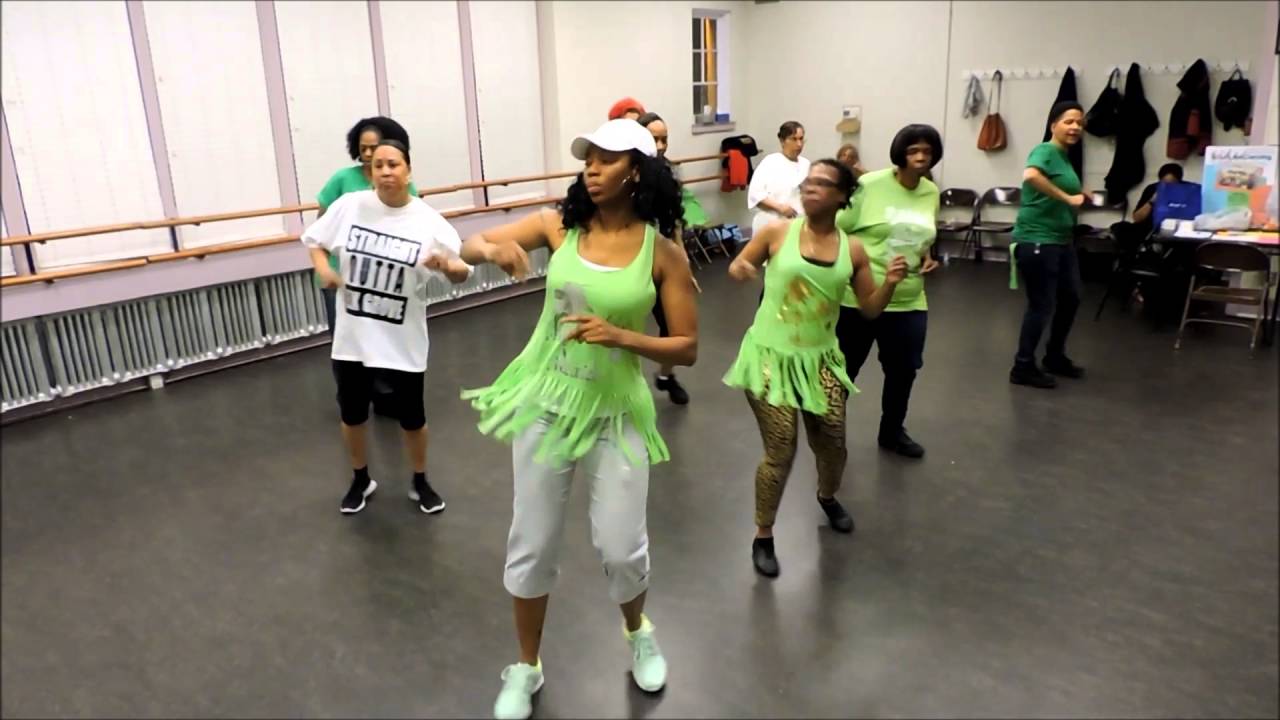 In Da Club Line Dance - YouTube