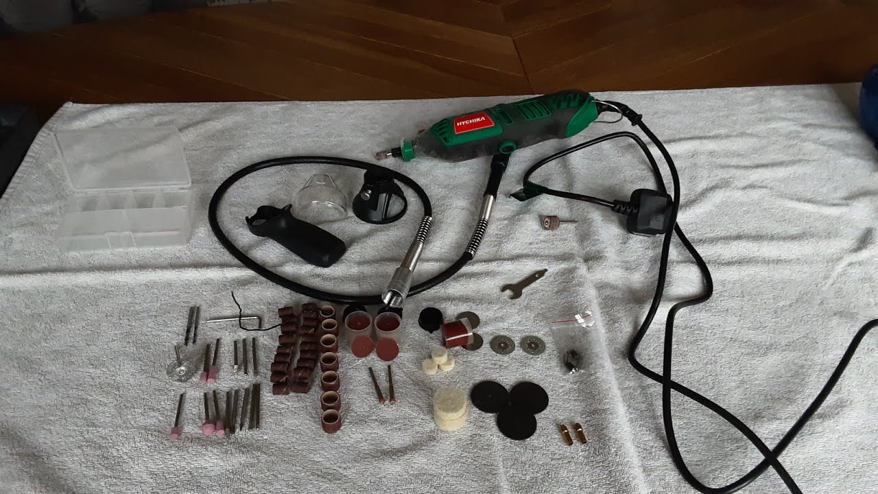 Hychika 170w 173 Accessories Rotary Variable Speed Tool With Flexible ...