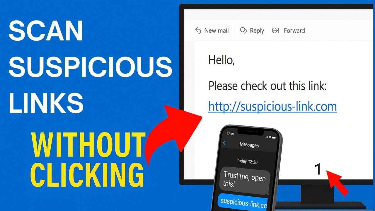How to Scan Suspicious Links Without Clicking |Tutorial for Safe ...