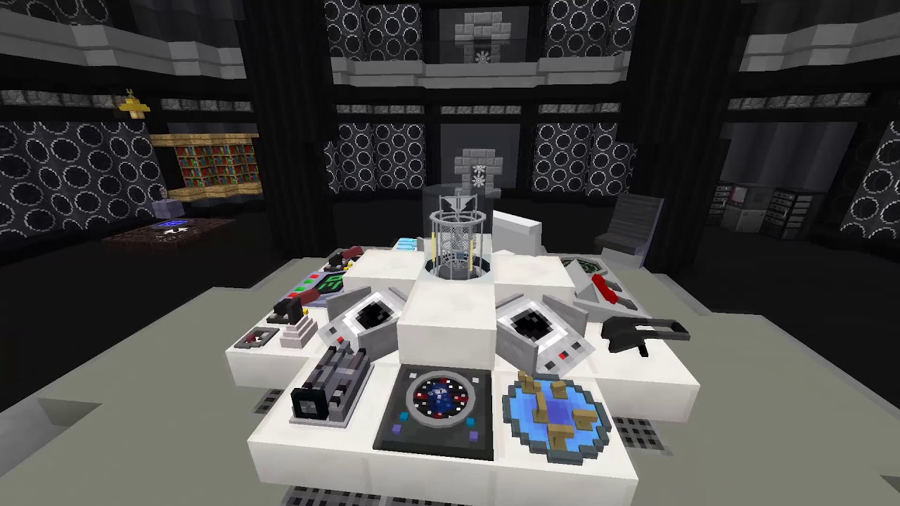 Custom TARDIS Interior - The Dalek Mod - YouTube