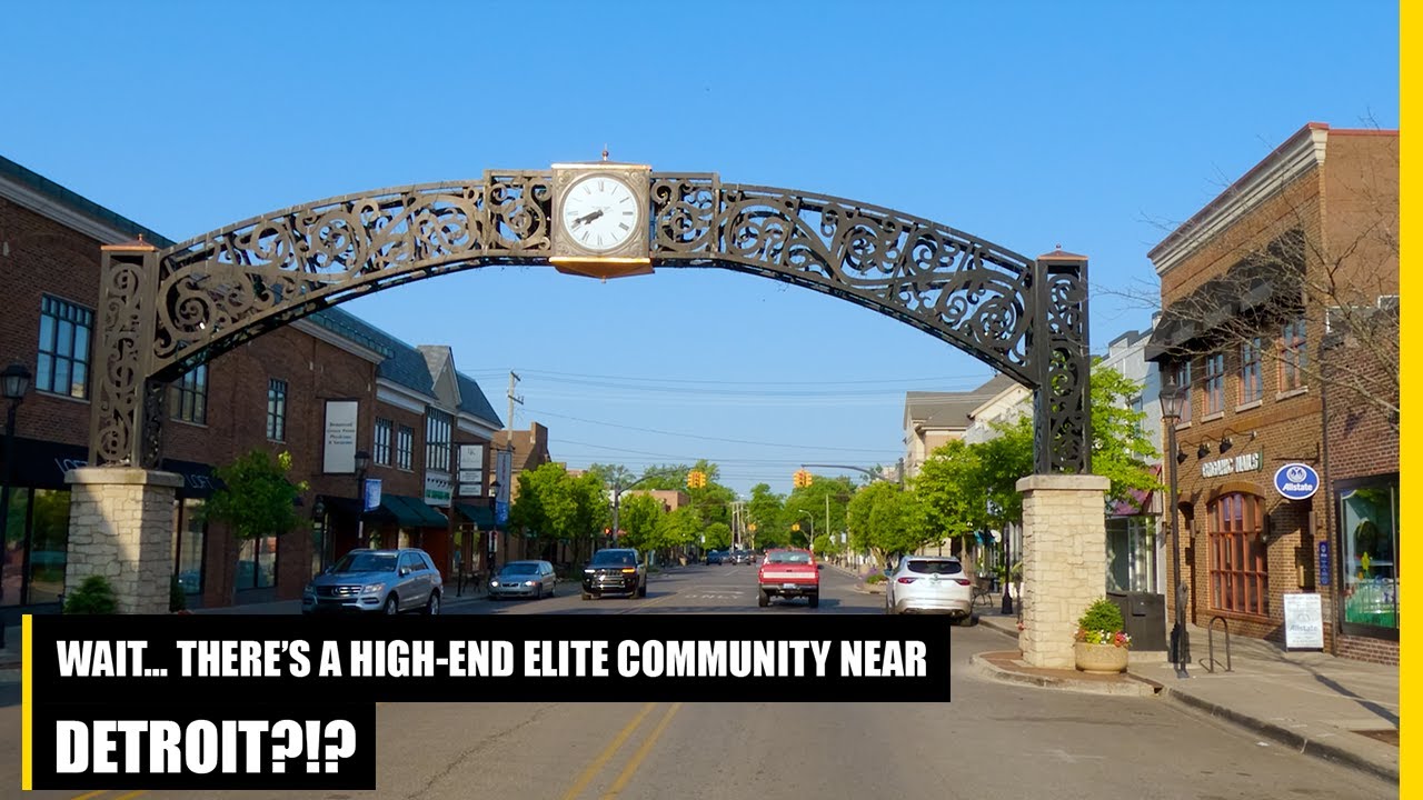 Detroit’s Old Money Utopia Part I: Grosse Pointe - YouTube