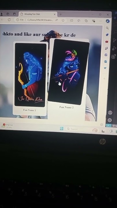 jai shree ram bhai create a animated 3D card effect using html and CSS code so like and ...