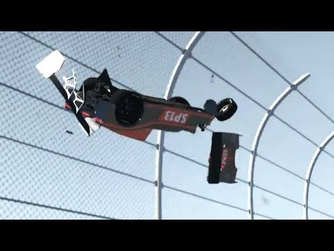 FFE-Motorsports V10-35SP Blowover on Daytona - BeamNG.drive - YouTube