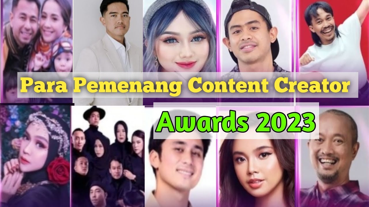 Pemenang Video Content Creator Awards 2023 - YouTube