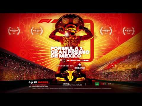Póster del Formula 1 Gran Premio de México 2019