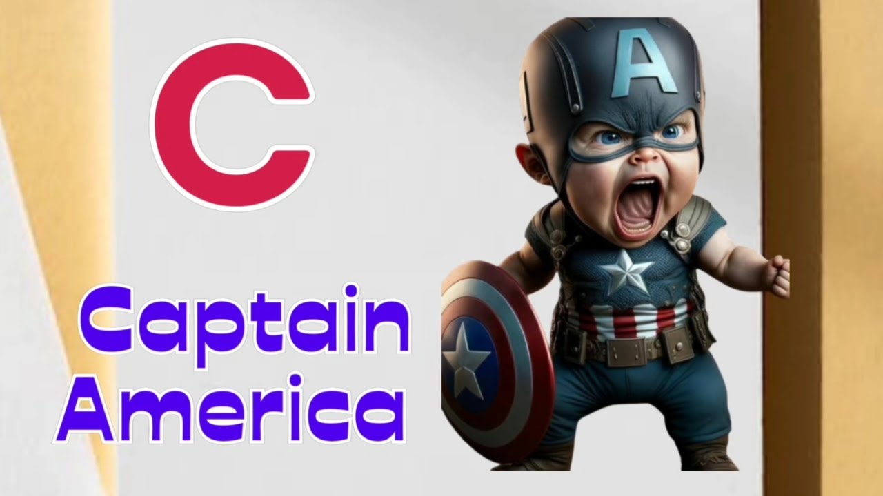 Alphabet with AntMan | ABCD SUPER HEROES | ALPHABET PHONICS WITH ...