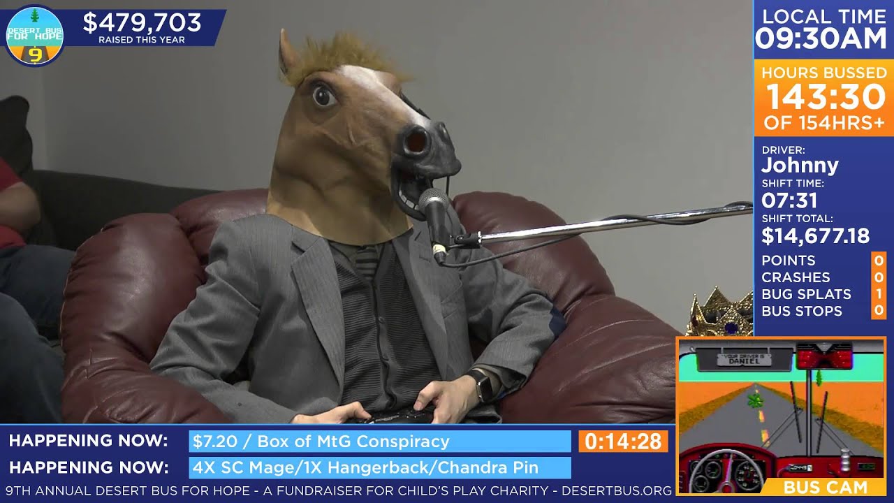 DB9 - Allen Schauffler demands more horse head, thus Johnny is now A ...