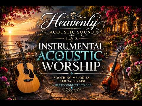 Peaceful Instrumental Acoustic Worship - Soft Nylon Guitar & Violin for Sleep, Meditation & Prayer