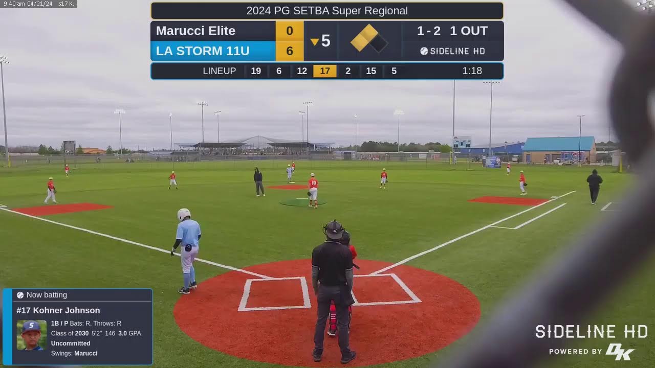 LA STORM 11U vs. Marucci Elite (2024.04.21) - YouTube