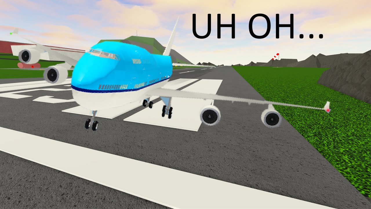 Landing HUGE Planes At SABA Airport In PTFS - YouTube