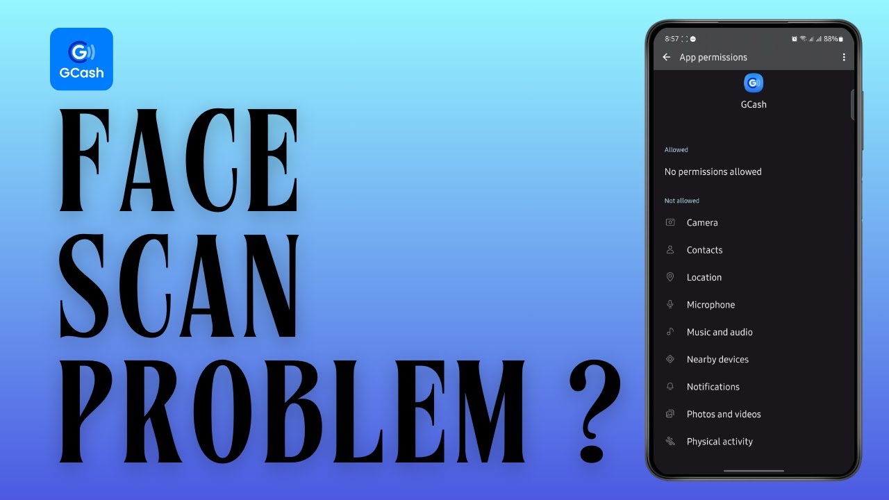 How to Fix GCash App Face Scan Problem (EASY) - YouTube