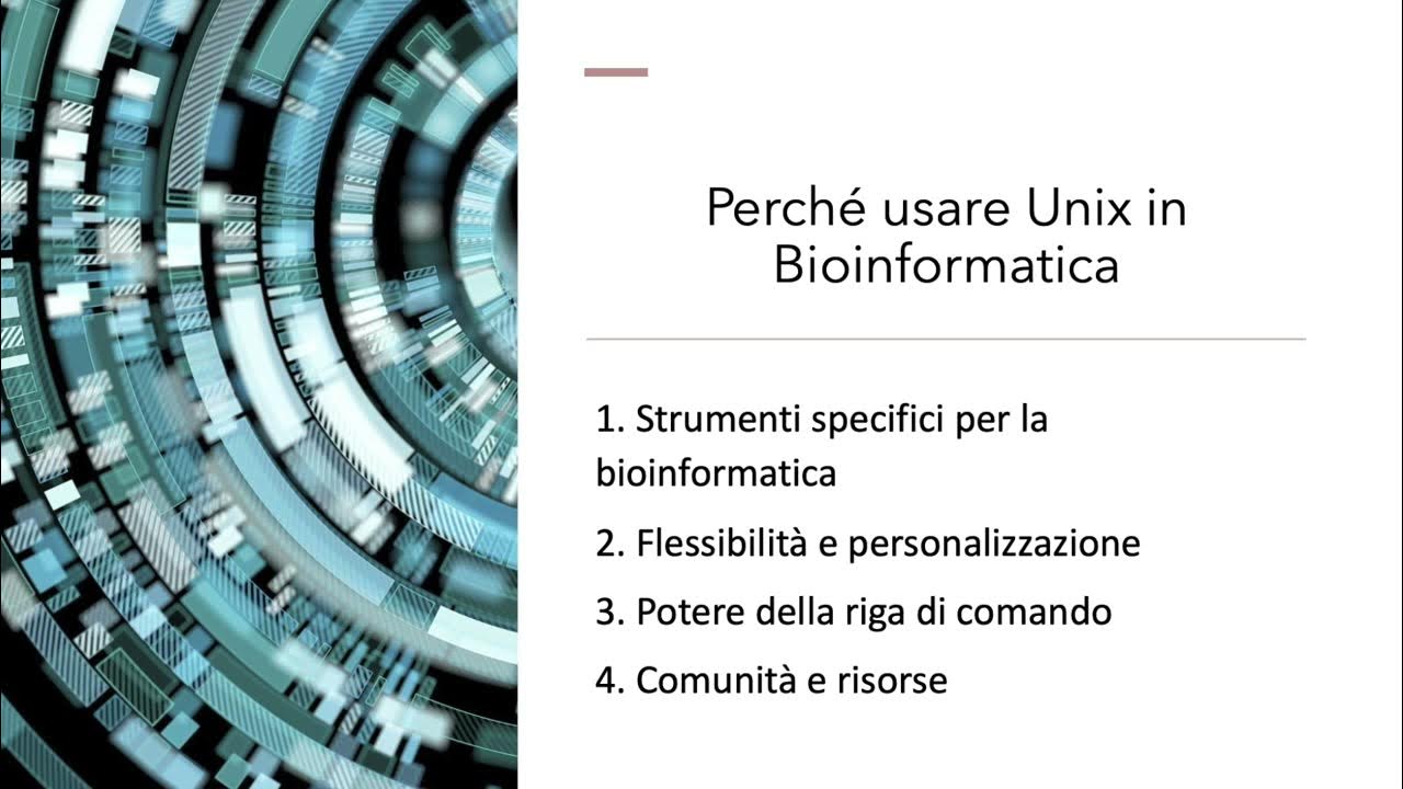 Ita🇮🇹- Unix and Bioinformatics Binomial - The Essential Minimum [Unix] - YouTube