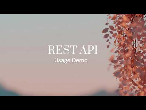 REST APIs Demo - YouTube