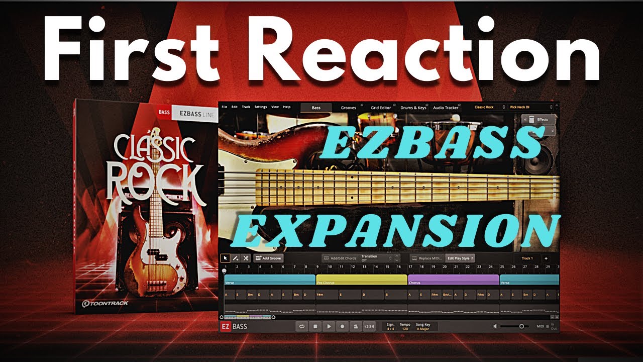EZ Bass Expansion Classic Rock | Reaction | Opinion - YouTube