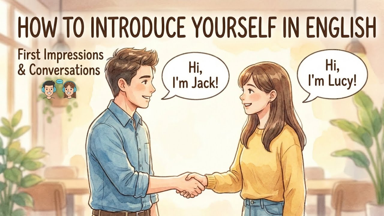 How to Introduce Yourself in English: Casual and Professional | English ...