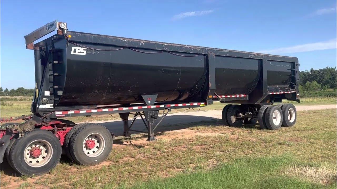 2015 Manac CPS End Dump Trailer - YouTube