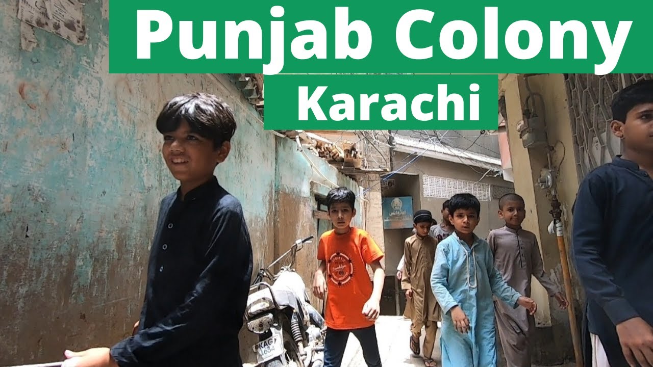 Punjab colony Karachi Pakistan | Karachi Streets - YouTube