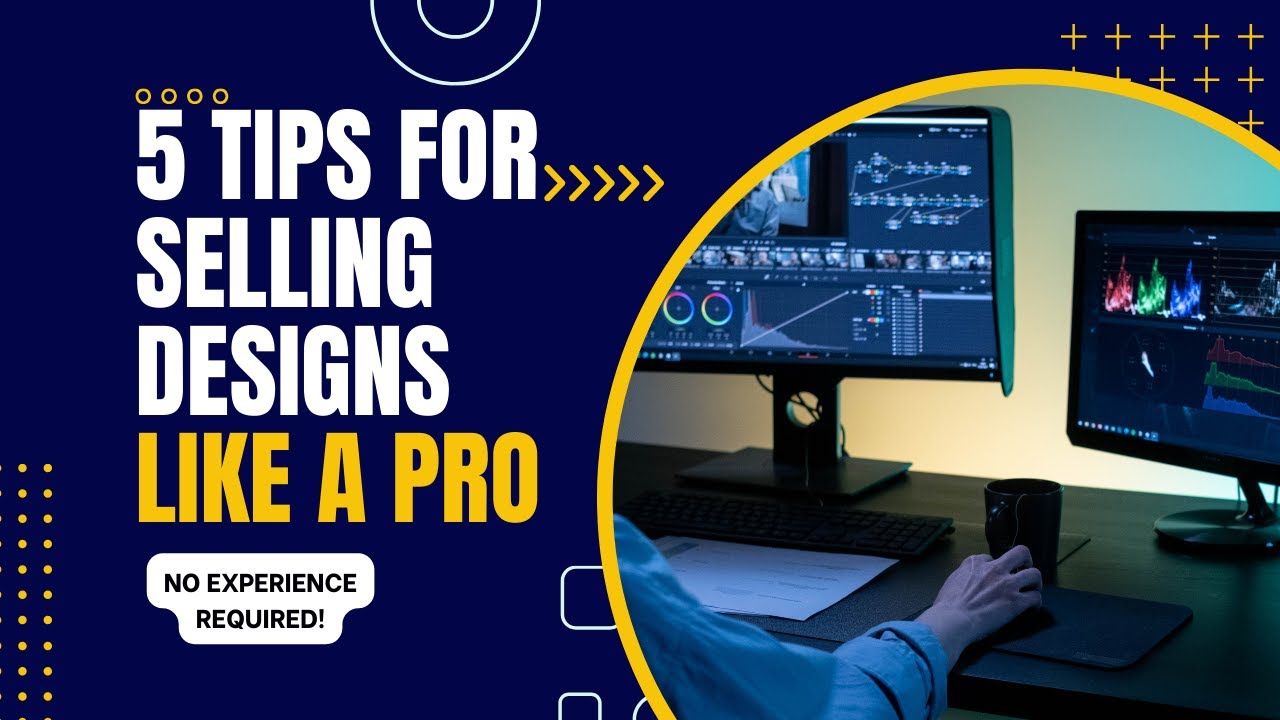 OMM 5 - 5 Tips For Selling Your Graphic Designs Online - YouTube