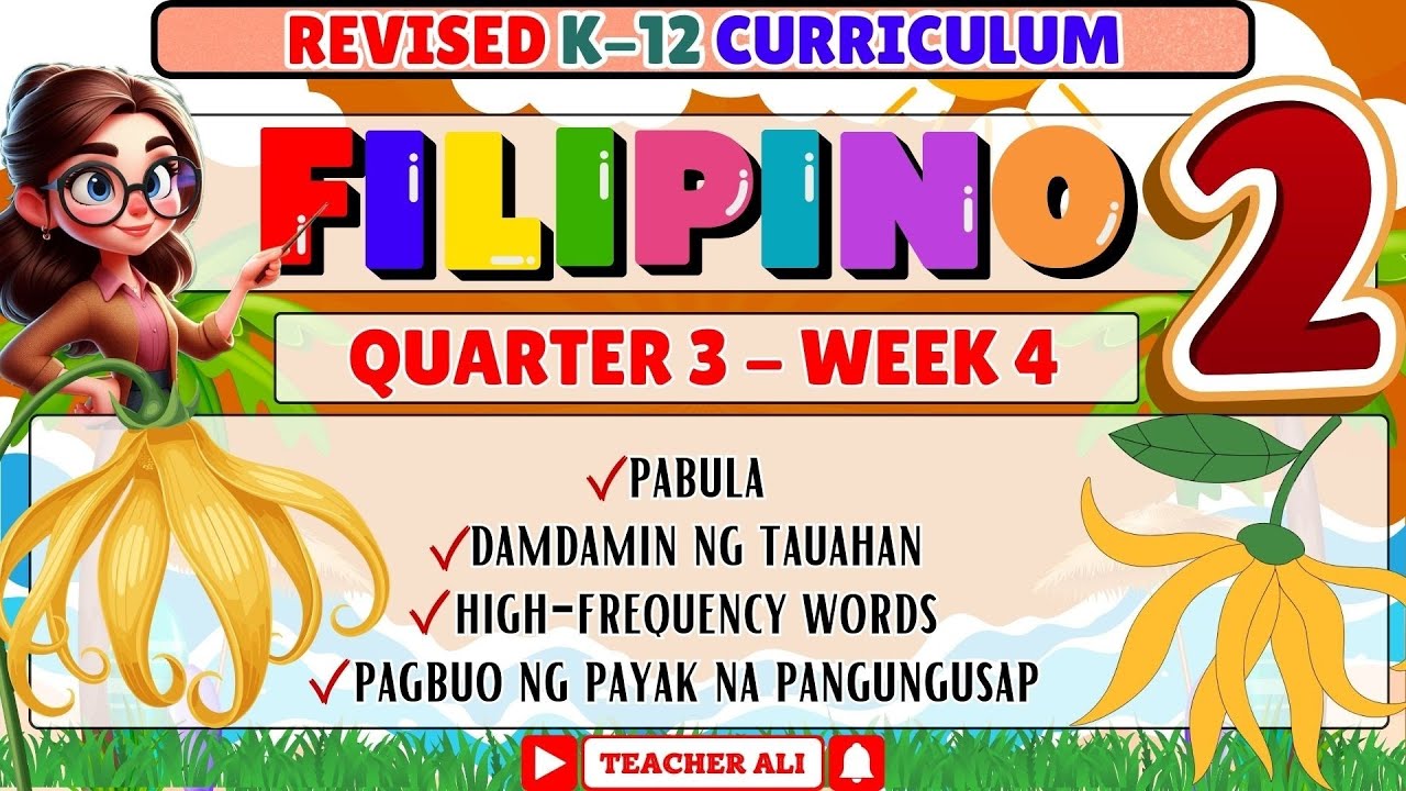 GRADE 2 FILIPINO 2 QUARTER 3 WEEK 4 REVISED K-12 - PABULA, DAMDAMIN NG ...