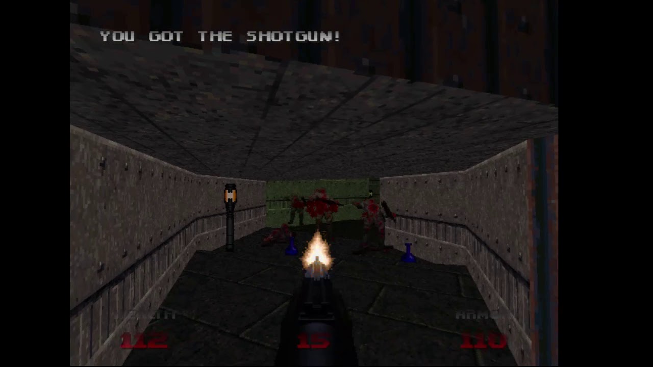 DOOM (E1M1: Hangar) in Doom 64 - YouTube