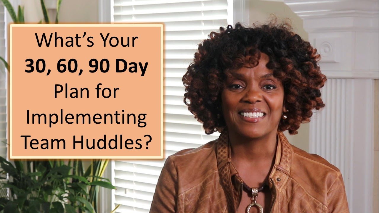 Implementing Daily Team Huddles - Action Plan - YouTube
