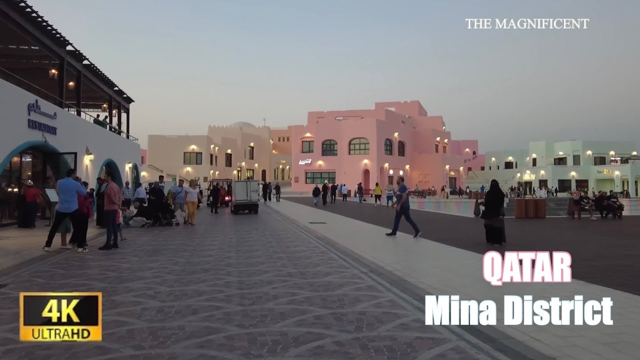 The Magnificent Mina District | Doha, Qatar Old Doha Port 4K 60 FPS #qatar - YouTube
