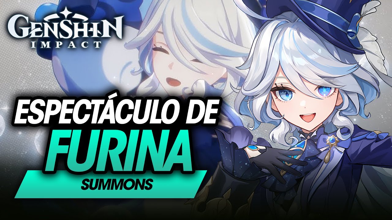 HA LLEGADO LA ARCONTE HYDRO SUMMONS FURINA Genshin Impact - YouTube