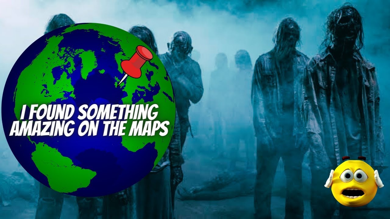 Amazing 😱 Zombies On Google earth and Google Maps - YouTube