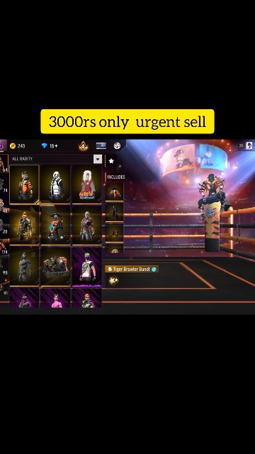 💎 Free Fire MAX Rich ID Sell | Evo Gun + Rare Bundle 😍 ! free fire max ...