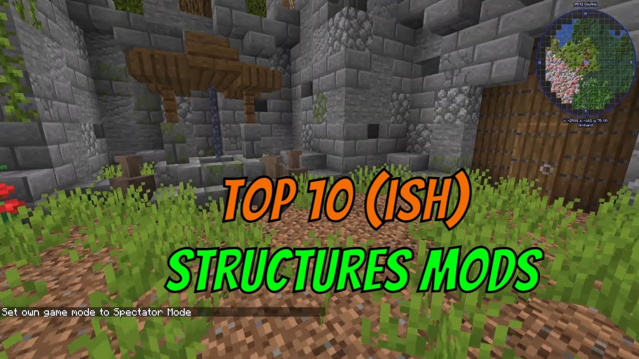 Top 10ish Structures Mods for Minecraft Forge - YouTube