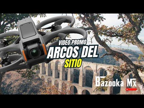 Arcos de Sitio Tepotzotlán Vuelo Dron - YouTube