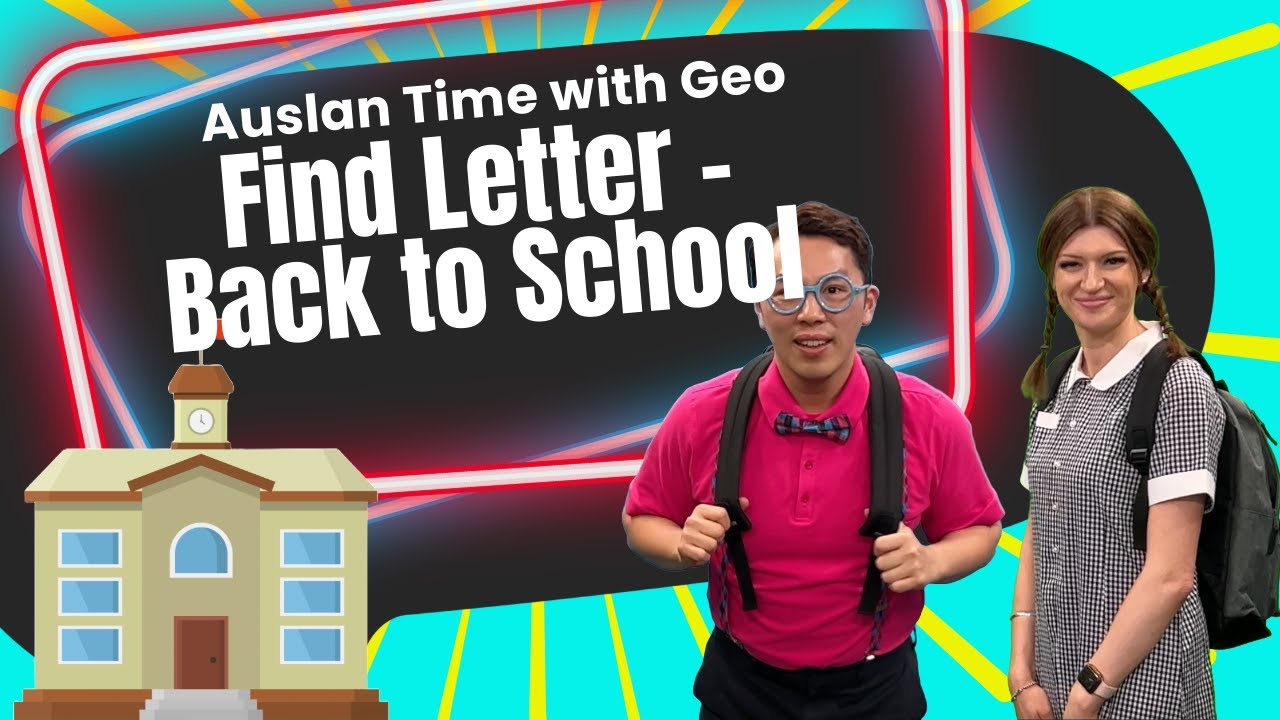 Auslan Time: Geo travels to school! - YouTube