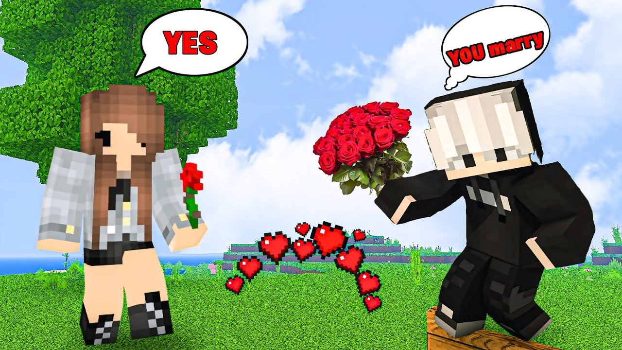 Happy Valentine Day in Minecraft 😱 - YouTube
