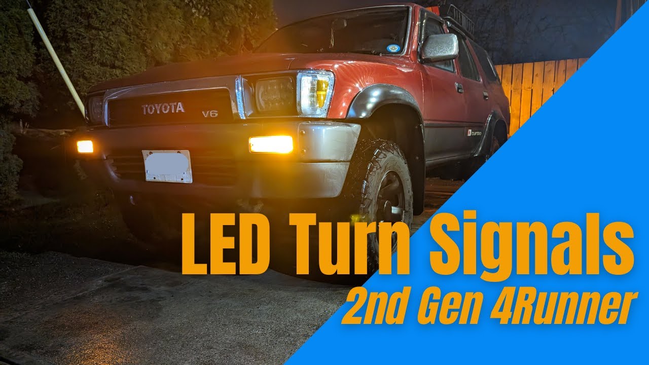 LED Turn Signals | 2nd Gen 4Runner (@AUXITOLED) - YouTube
