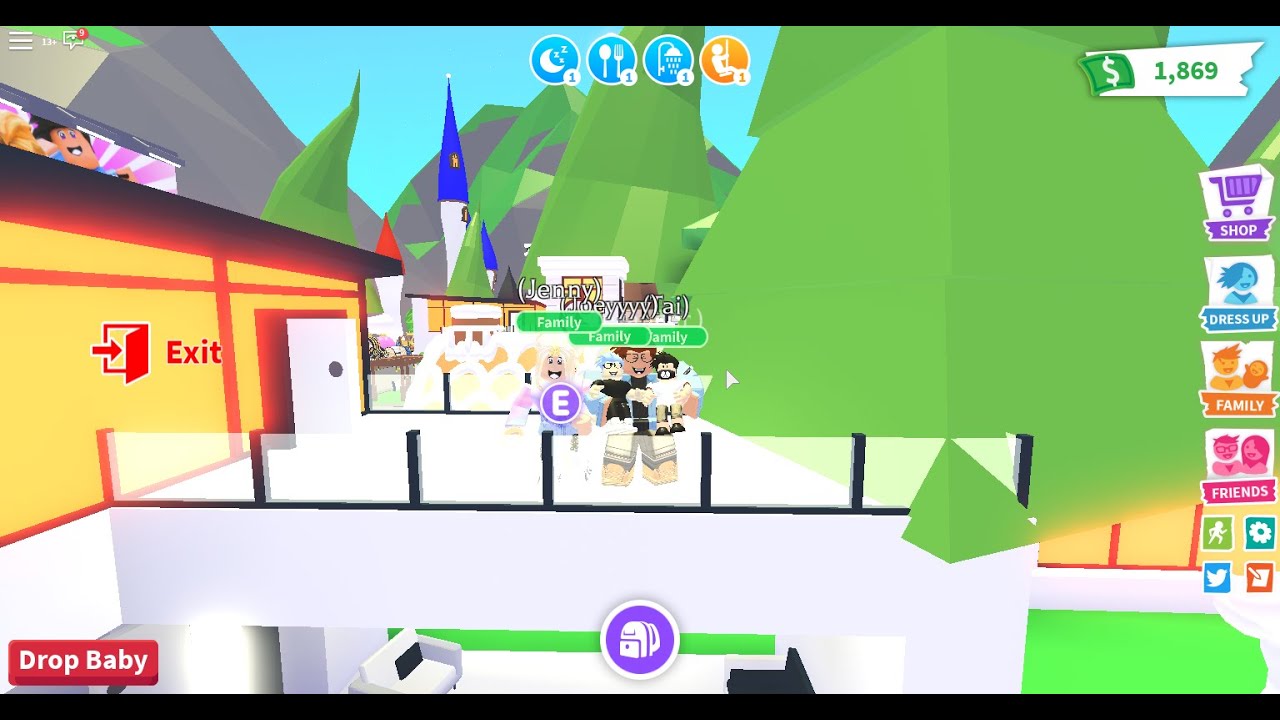 Adopt Me Birth-Death Joey's Story Part 1 - YouTube