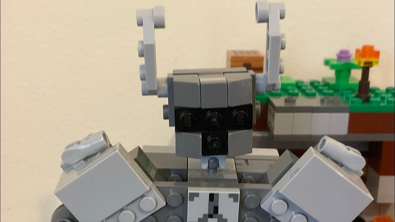 Mowzies Mobs Minecraft Ferrous Wroughtnaut In Lego - YouTube