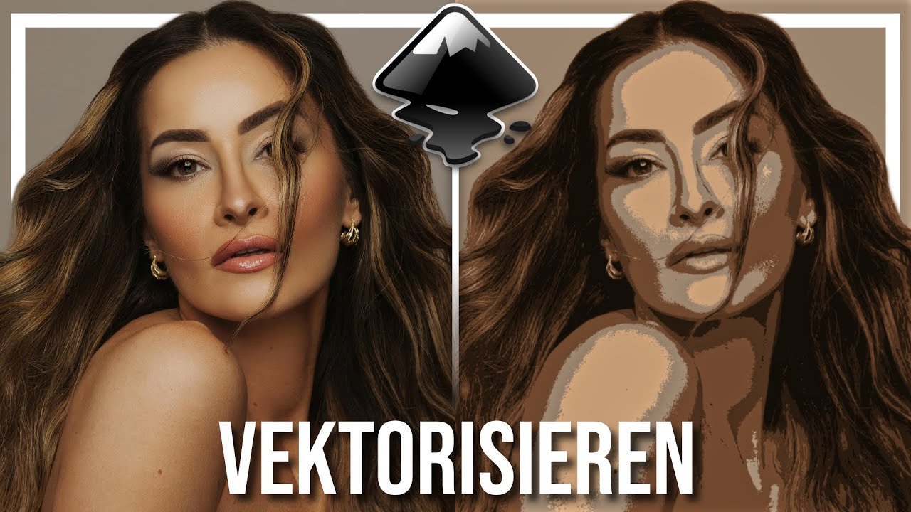 Bilder & Logos Automatisch Vektorisieren | Inkscape Tutorial Deutsch - YouTube