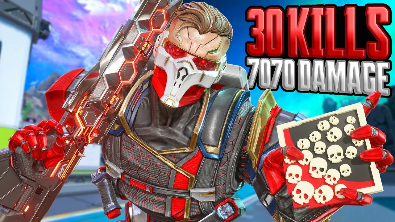 INSANE Revenant 30 KILLS and 7,000 Damage Apex Legends Gameplay Season ...