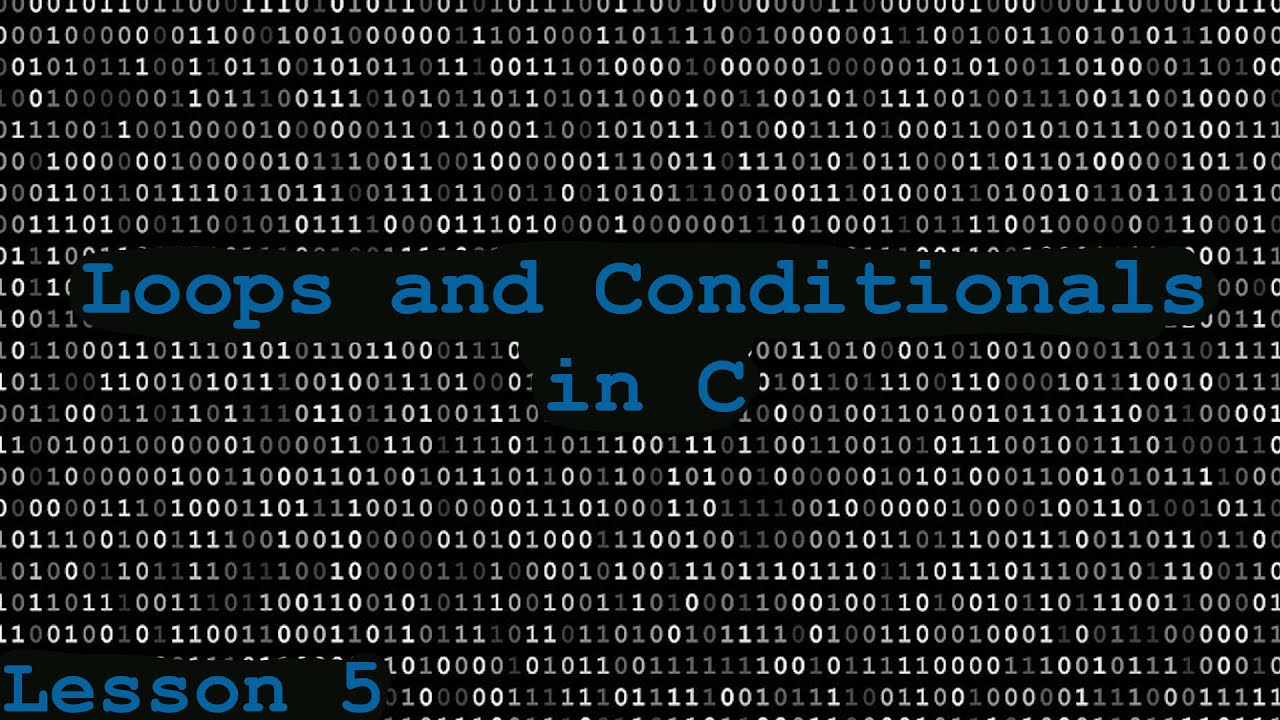 C - Lesson 5 - YouTube