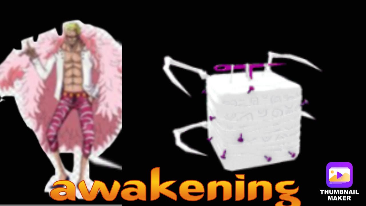 Awakening the Spider fruit in blox fruits to become Doflamingo - YouTube