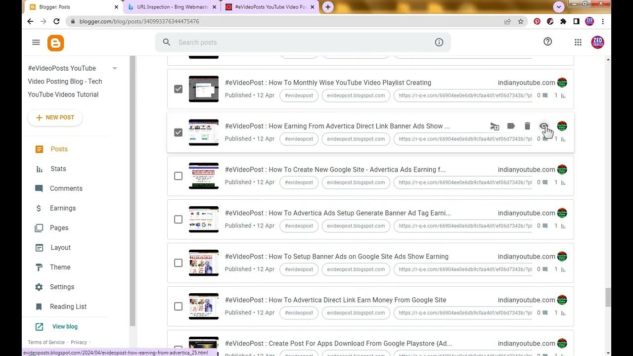 Blogspot Tubes : How To URL submission on Bing Search Console {Bing URL ...