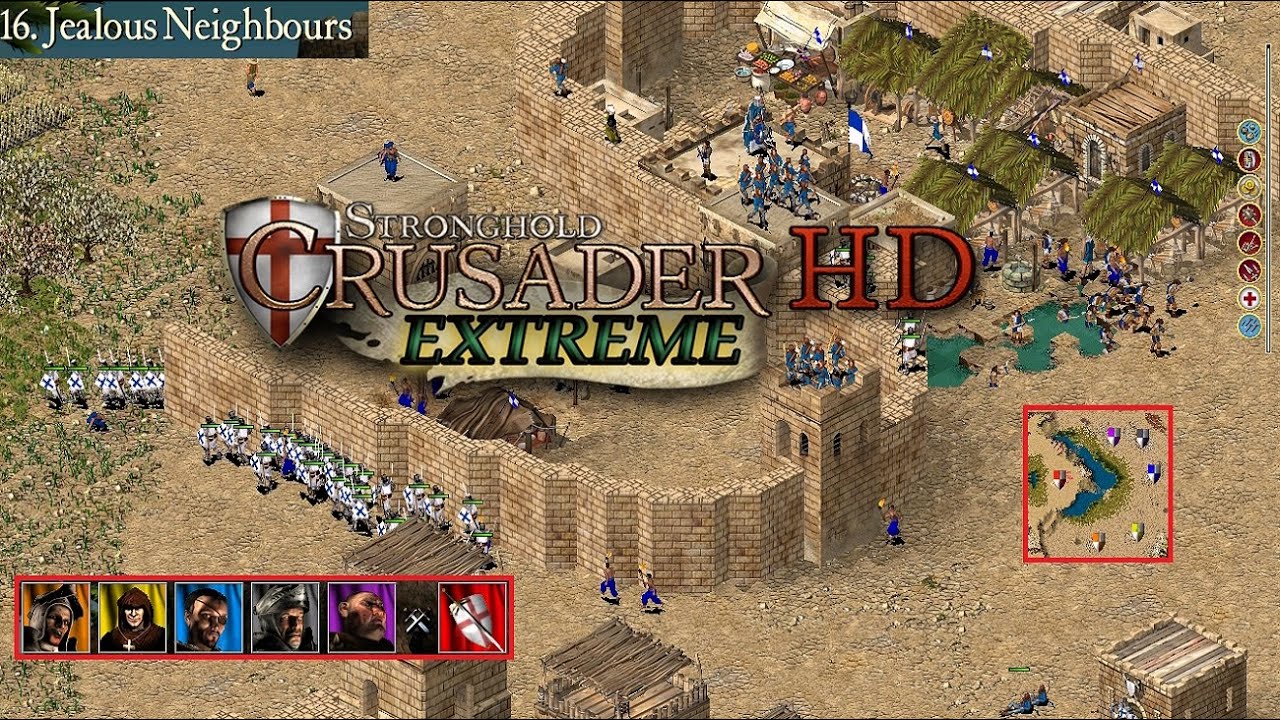 Extreme Trail 16: Jealous Neighbours - Stronghold Crusader HD (90 speed ...