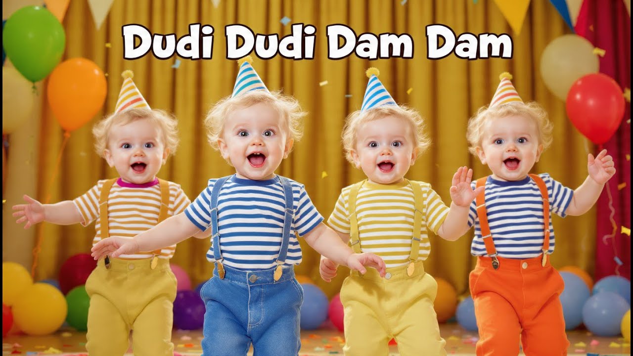 Dudi Dudi Dam Dam Dance | Dobi Dobi Dum Dum Kids Dance | Funny Baby ...